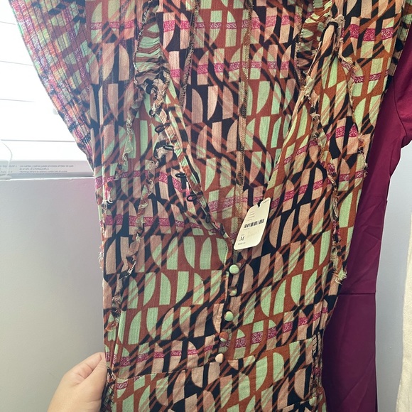 Free People | Pants & Jumpsuits | Free People Bohoretro Onesie Split ...